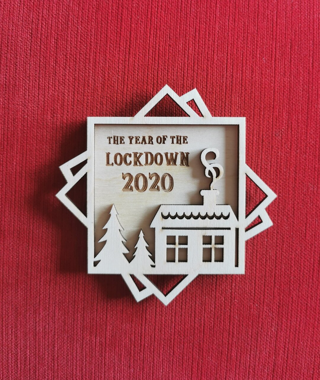 Lockdown Gift, 2020 Christmas Bauble, Isolation Keepsake, Stay Home ...