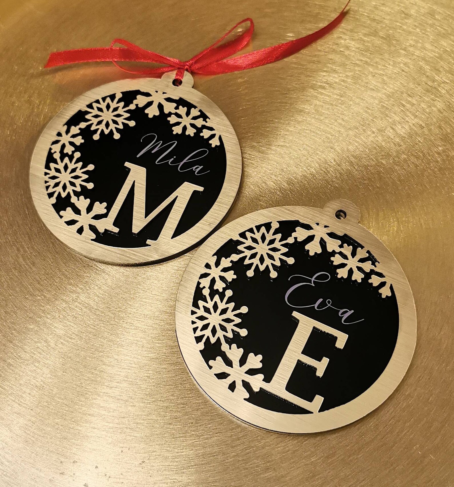 3D Name Ornament Gift Personalized Christmas Family | Etsy