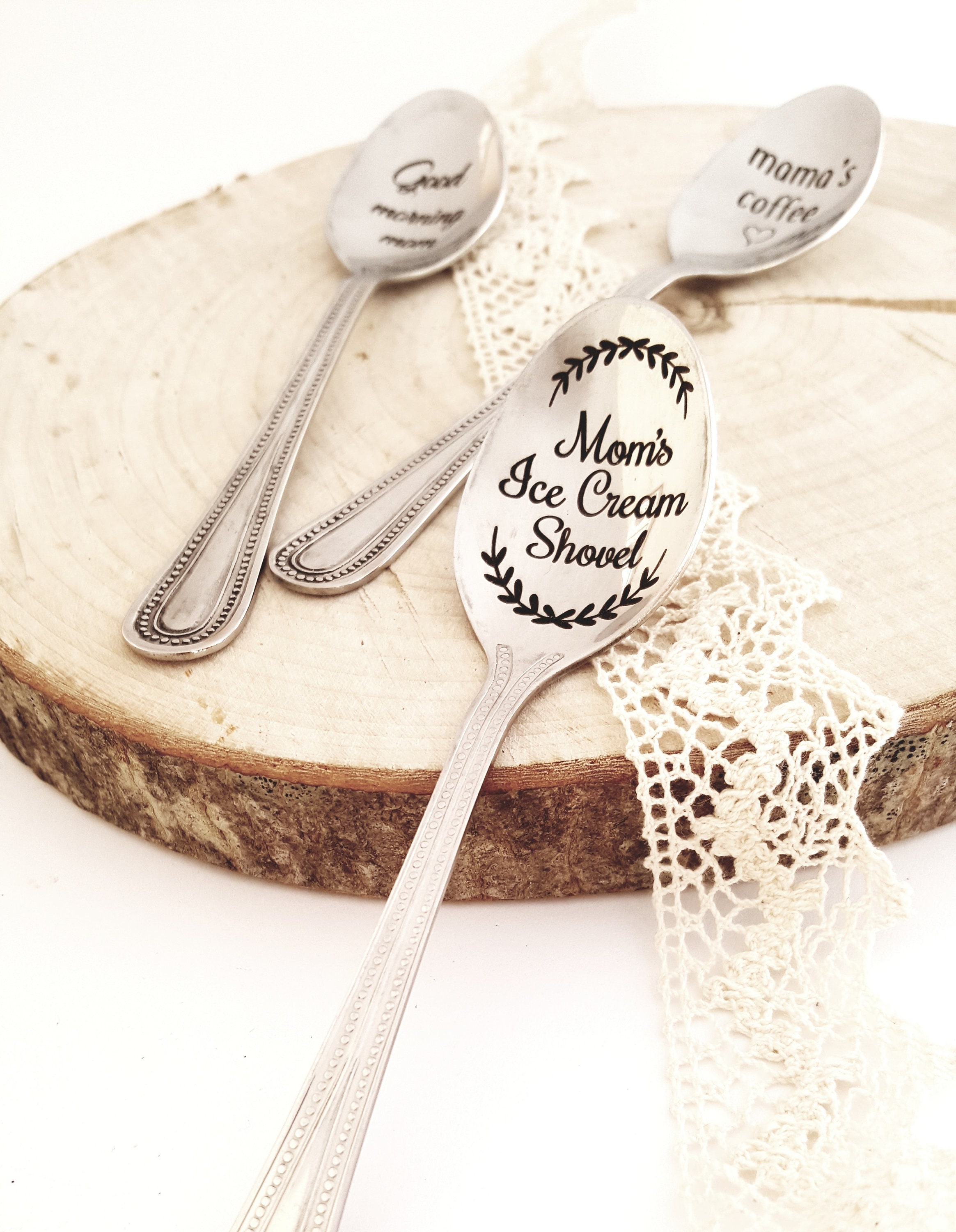 Custom Mothers Day Gift Engraved Moms Coffee Spoon Unique - Etsy