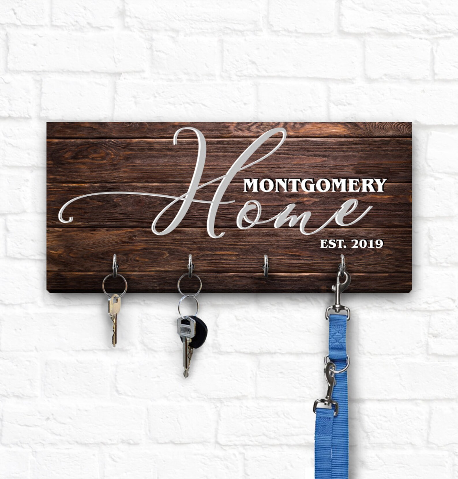 Key Holder for Wall Personalized Family Key Rack Organizer - Etsy