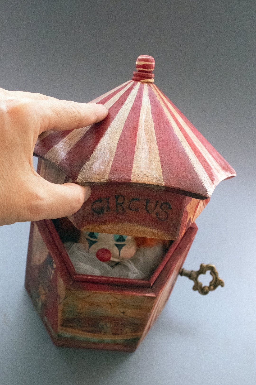 OOAK Art Doll Sculpture, Conjuring Music Box, Gothic Horror Movie ...