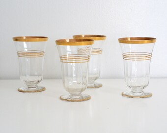 Footed glassware | Etsy