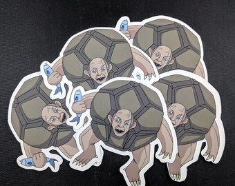 Gollum Stickers - Etsy