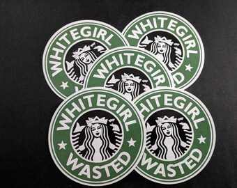 White Boy Wasted Vinyl Decal Sticker - Etsy