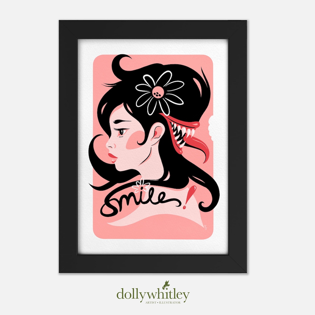 Smile! Art Print - Etsy