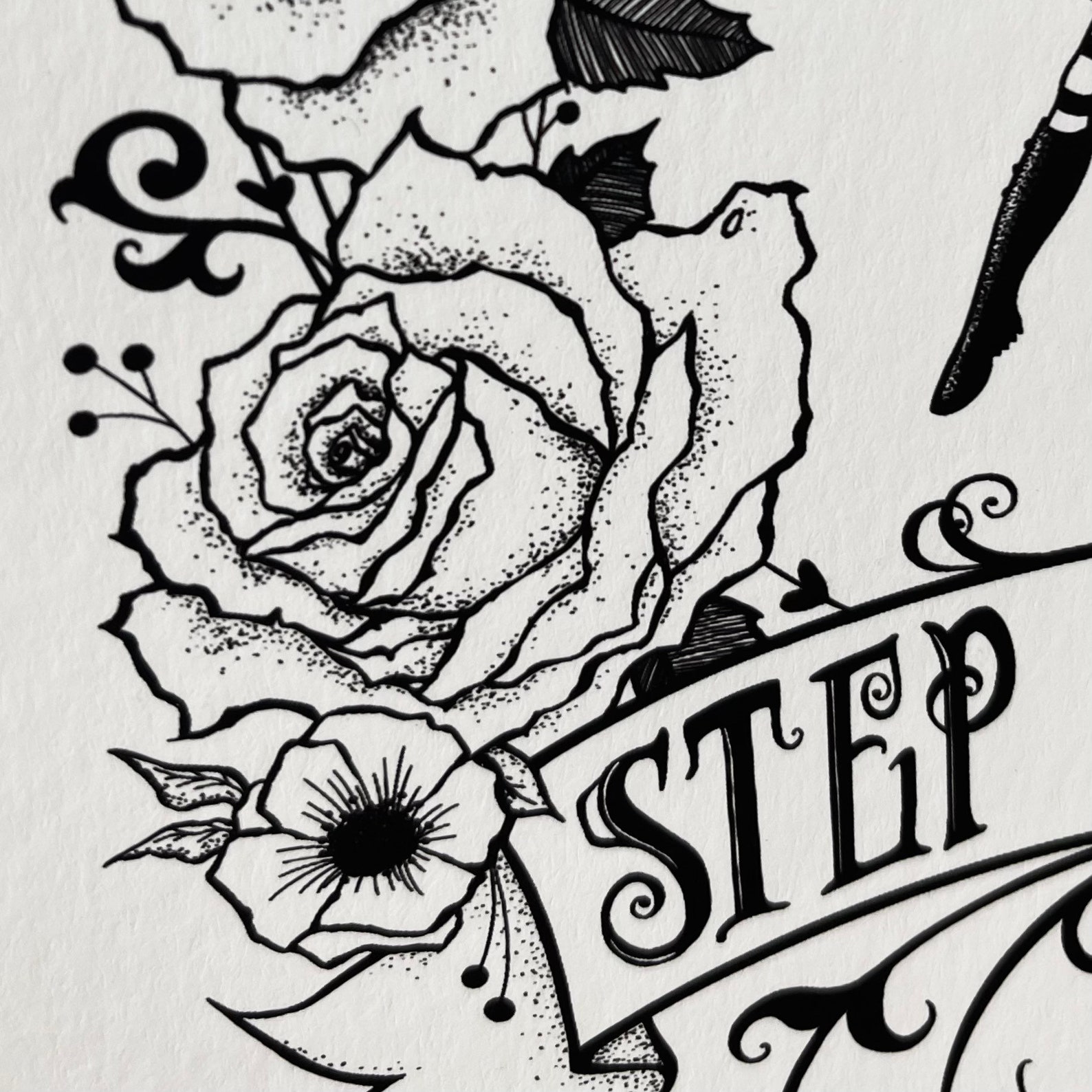 Step Boldly Giclee Print | Etsy Australia