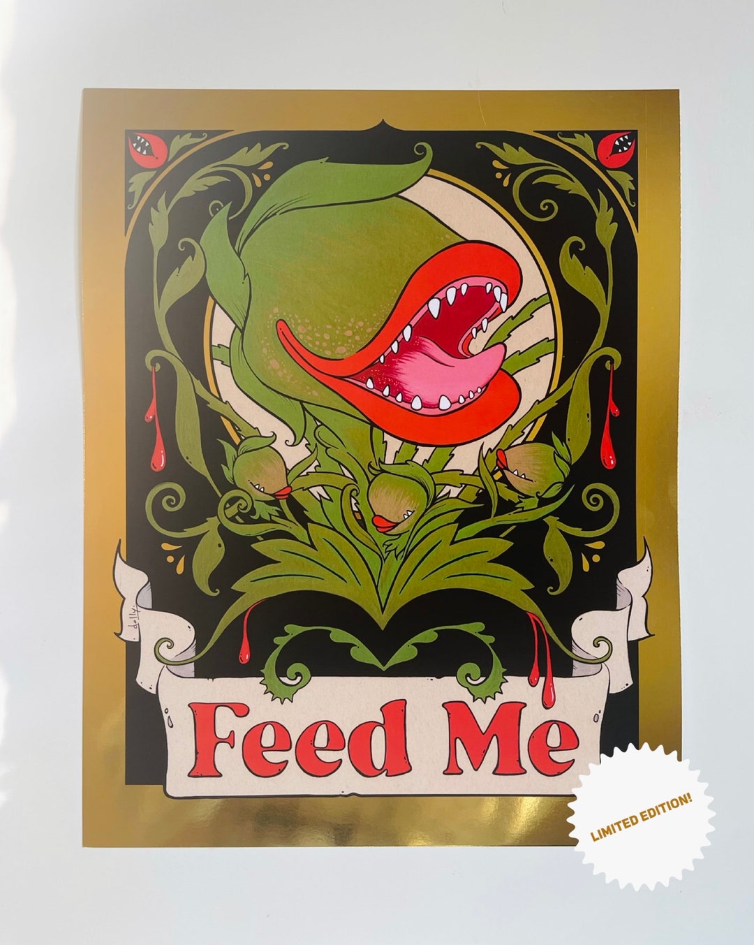Audrey II Limited Edition Print - Etsy