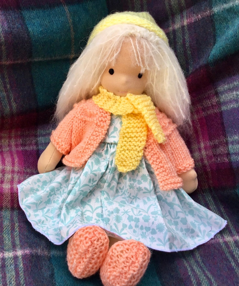 Waldorf Doll Hand Made Rag Doll - Etsy