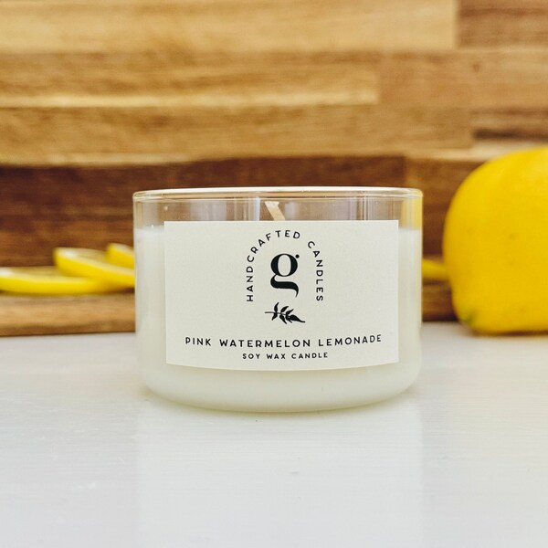 Watermelon Candle - Etsy