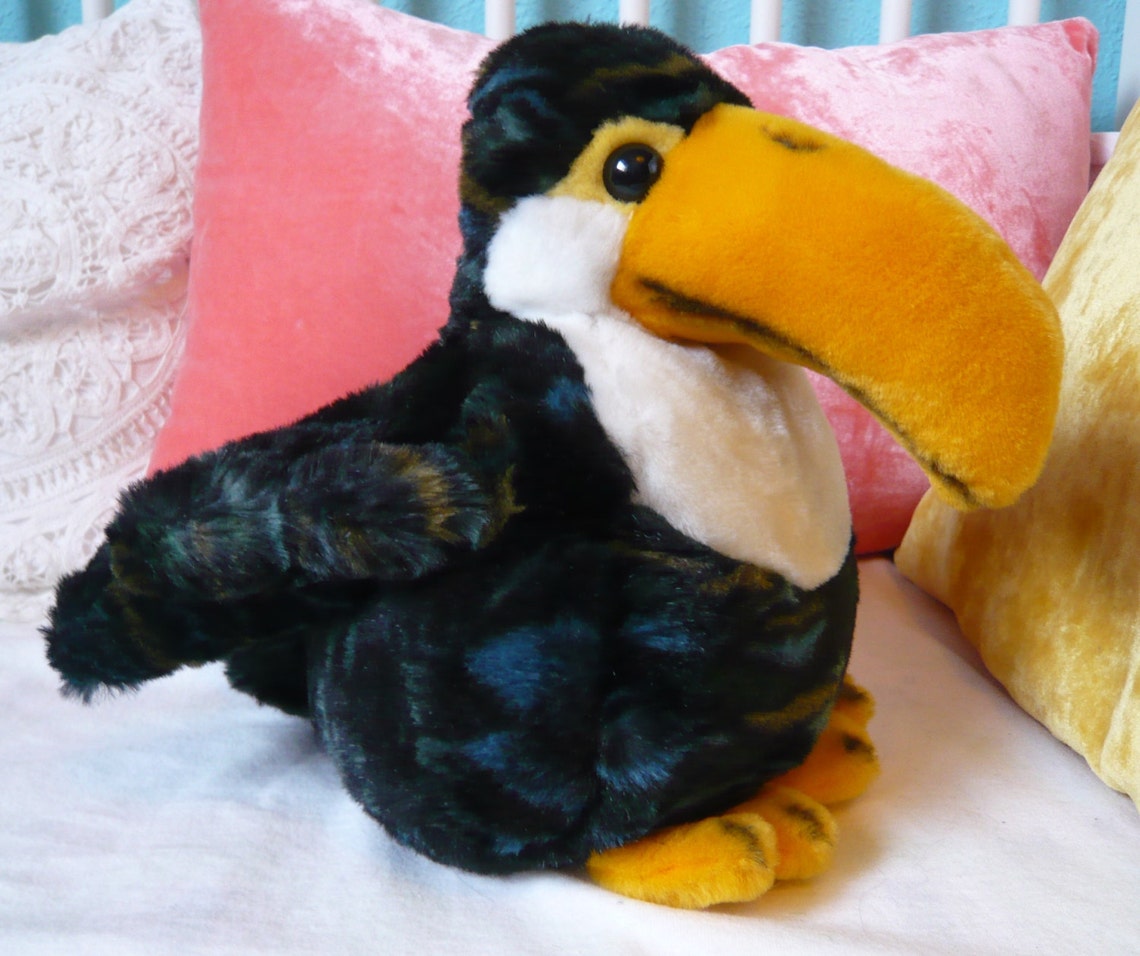 Steiff Tucan Plush Bird Stuffed Toy Animal - Etsy