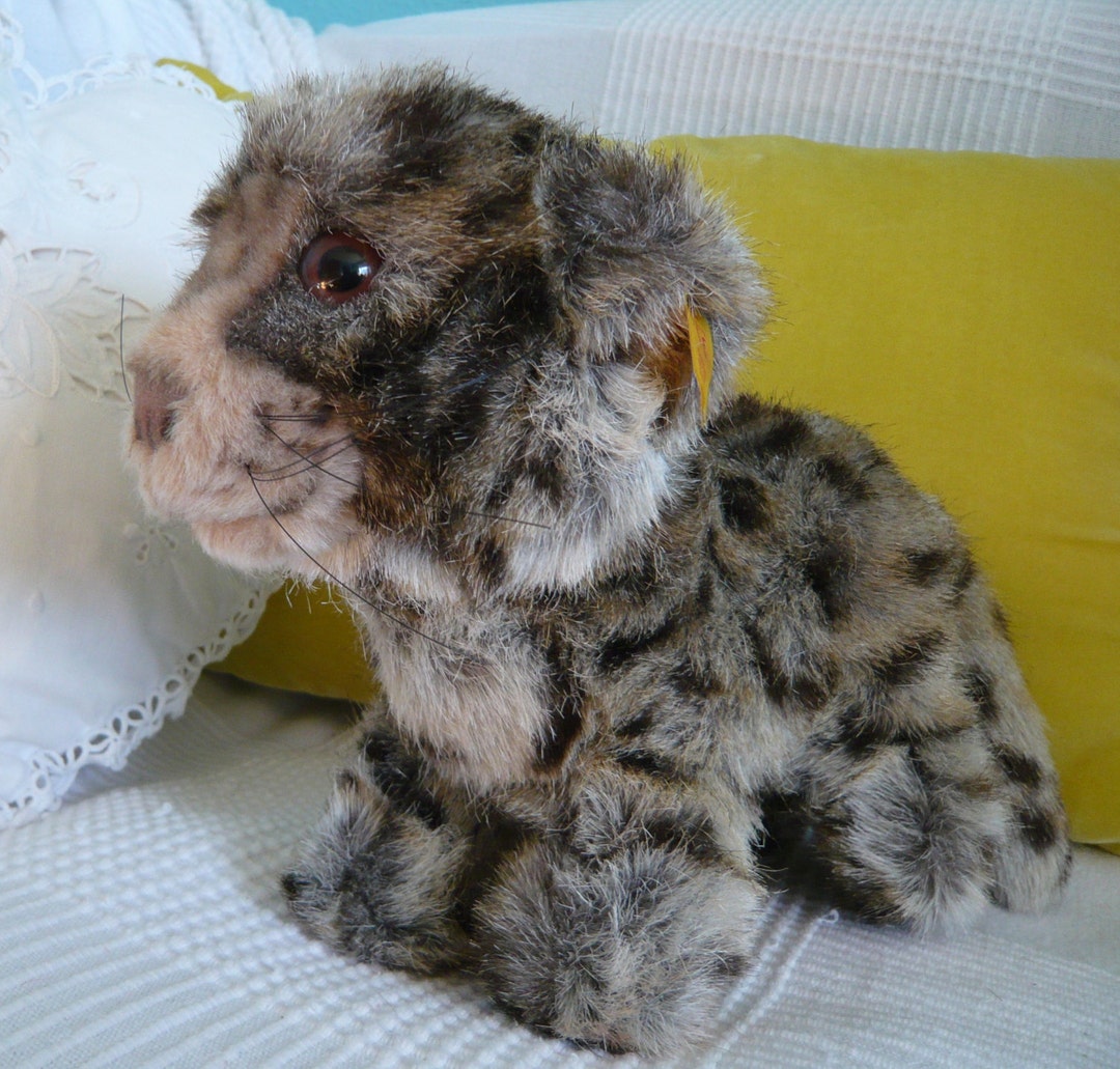 Baby Leopard, Steiff Toy, Leopard Stuffed Animal - Etsy