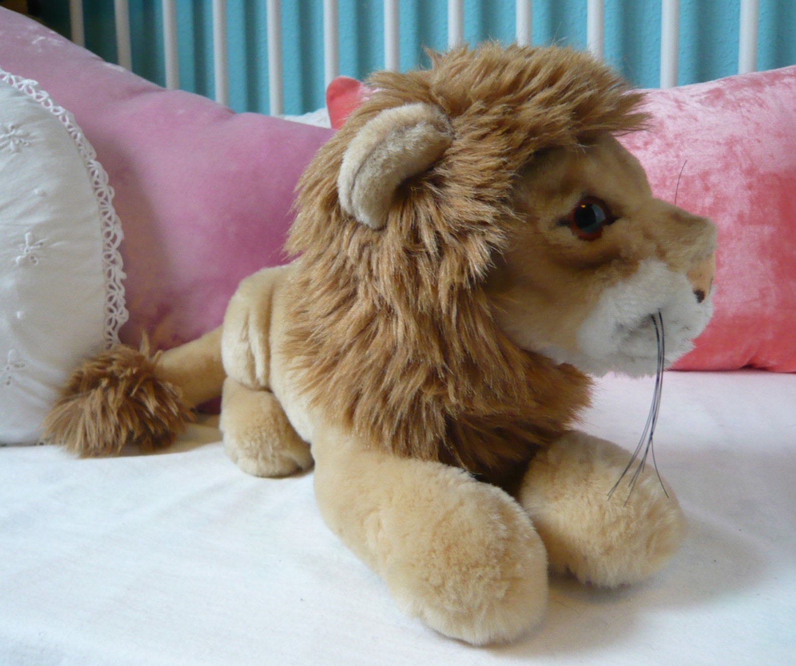 SALE Steiff Lion Stuffed Animal, Toy, Plush Animal - Etsy
