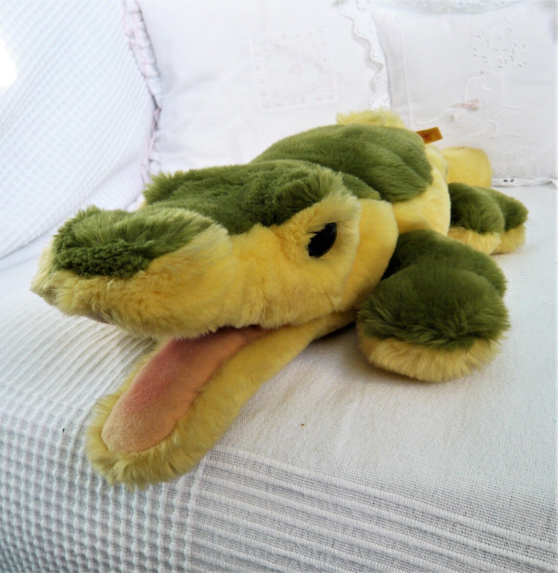 STEIFF Crocodile, Vintage Steiff Originals - Etsy