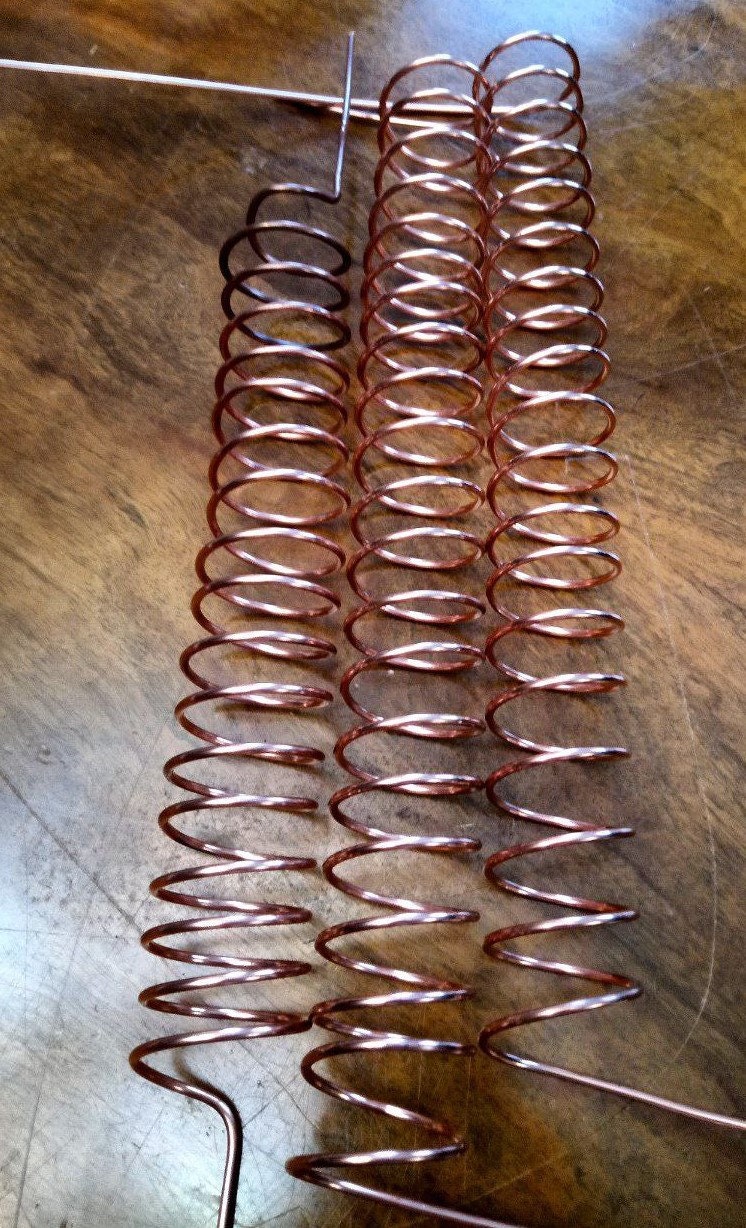 3 Electro Culture Rods for Pots and Soil Planted Plants, Copper ...