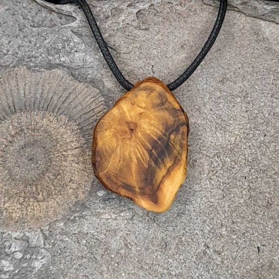 Necklace Made of Oak Tree Bead Witchcraft Amulet Mysticism | Etsy