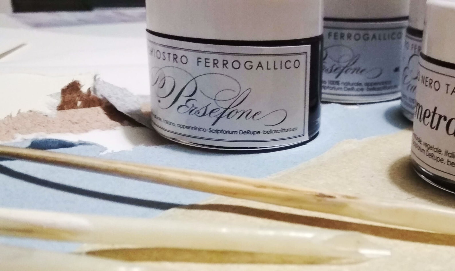 Persephone Iron Gall Ink. Black Calligraphy Ink. Natural, Apennine ...