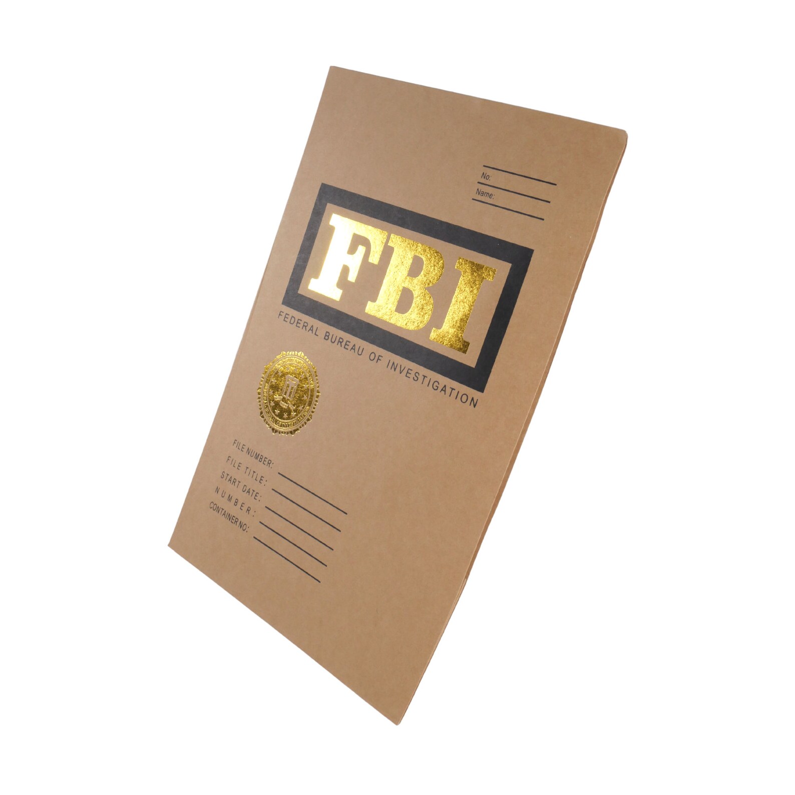 FBI Prop Folder for Video & Photo Replica Federal Document - Etsy