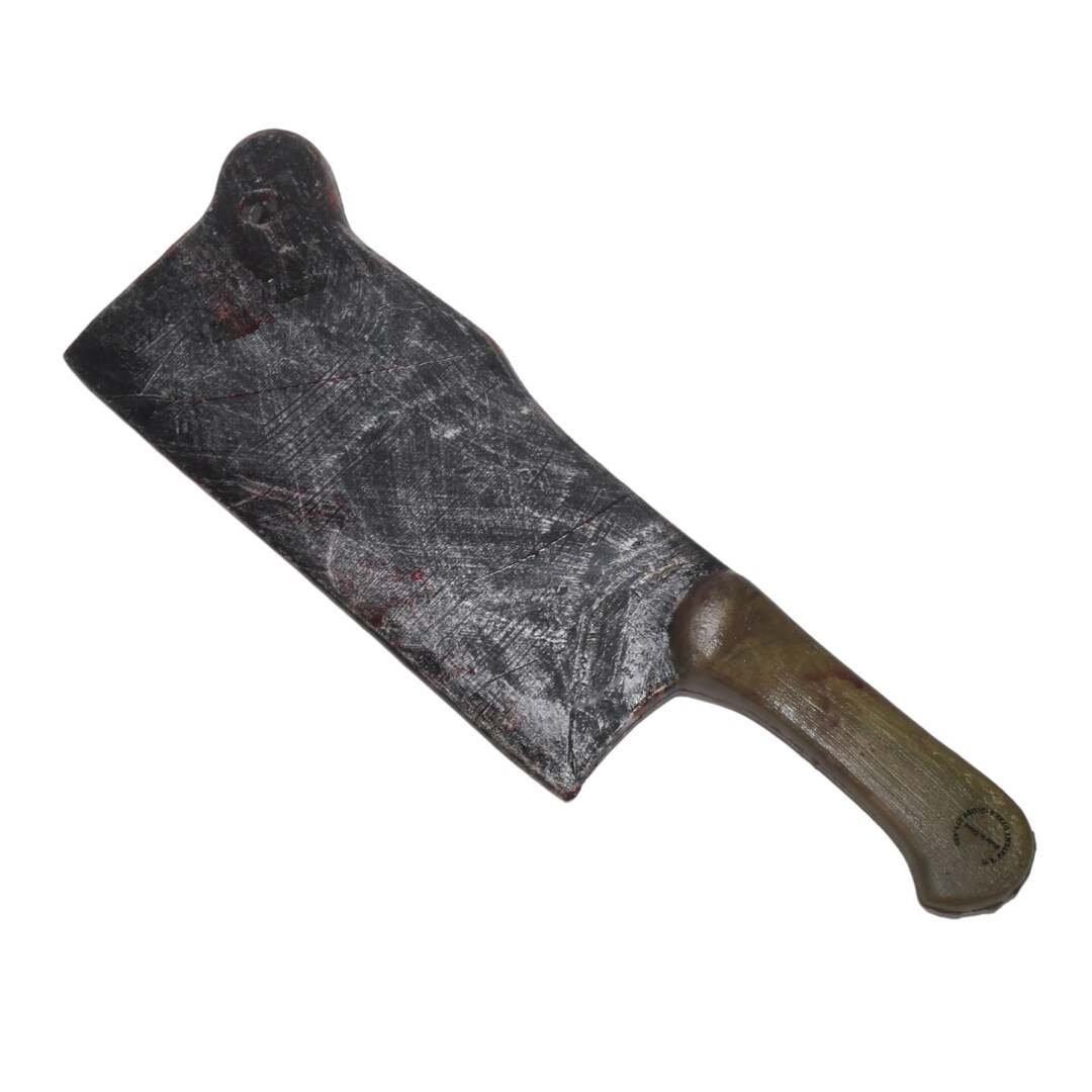 15 1/2 Foam Butcher Rectangle Knife With Brown Handle - Etsy