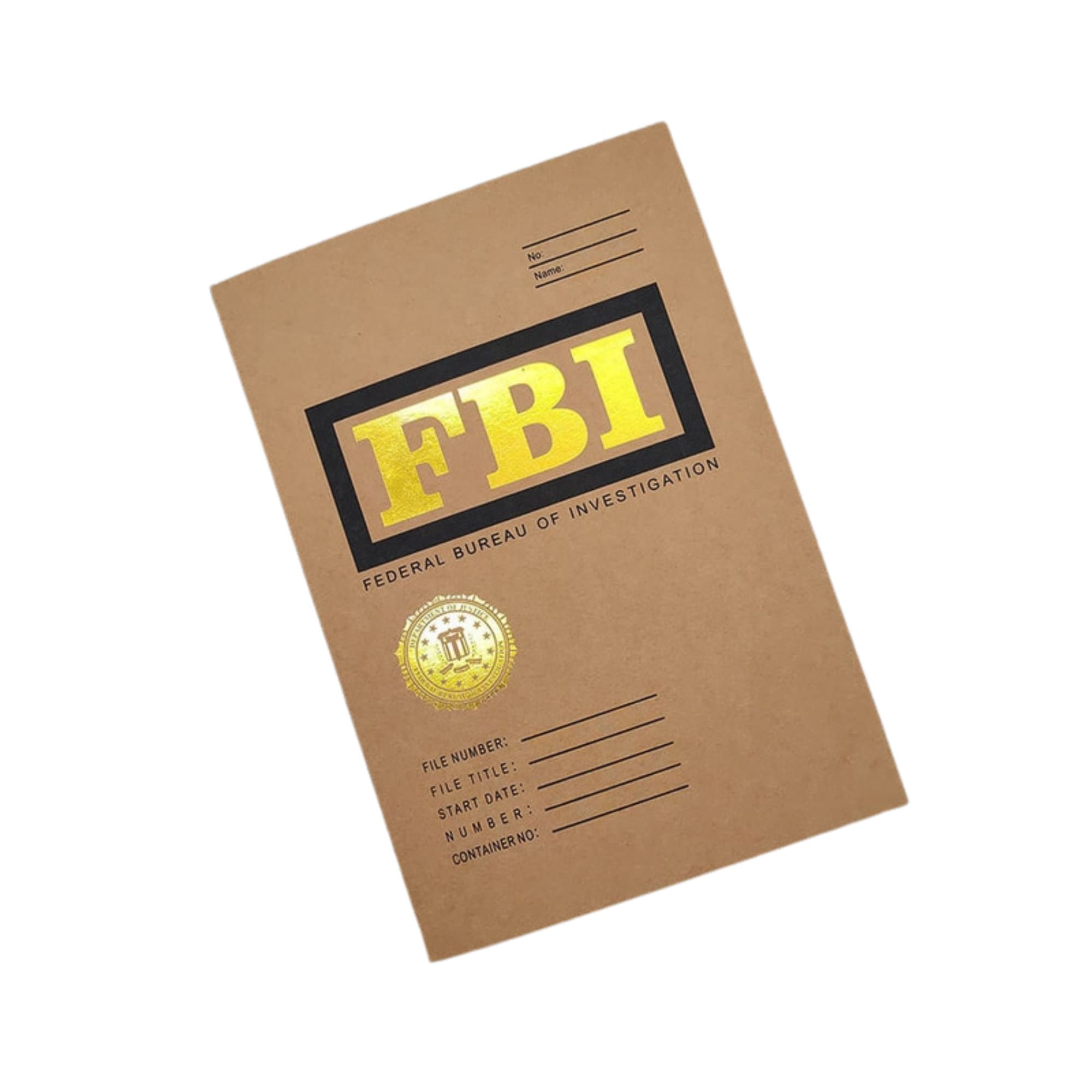 Fbi File Folder