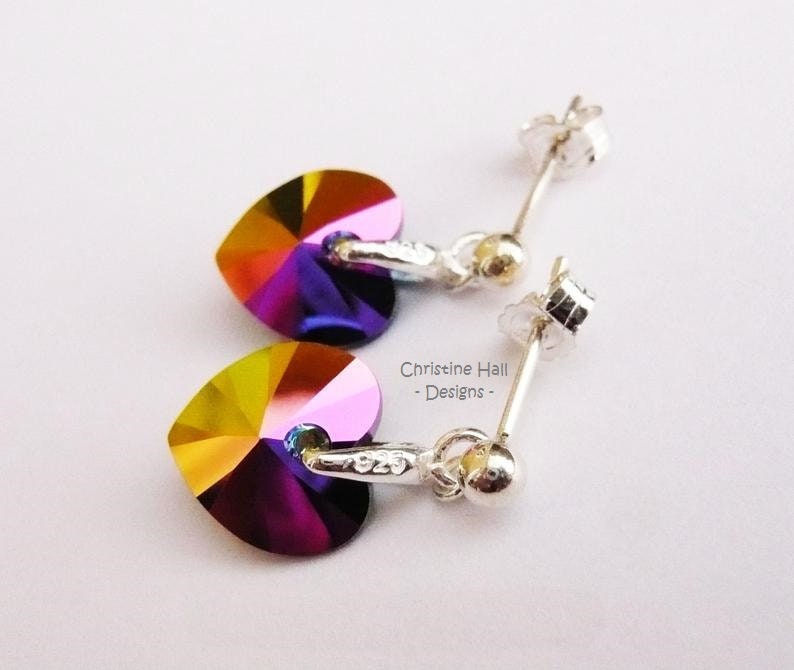 Vitrail Medium Green Multi 10mm Swarovski Elements Crystal - Etsy UK