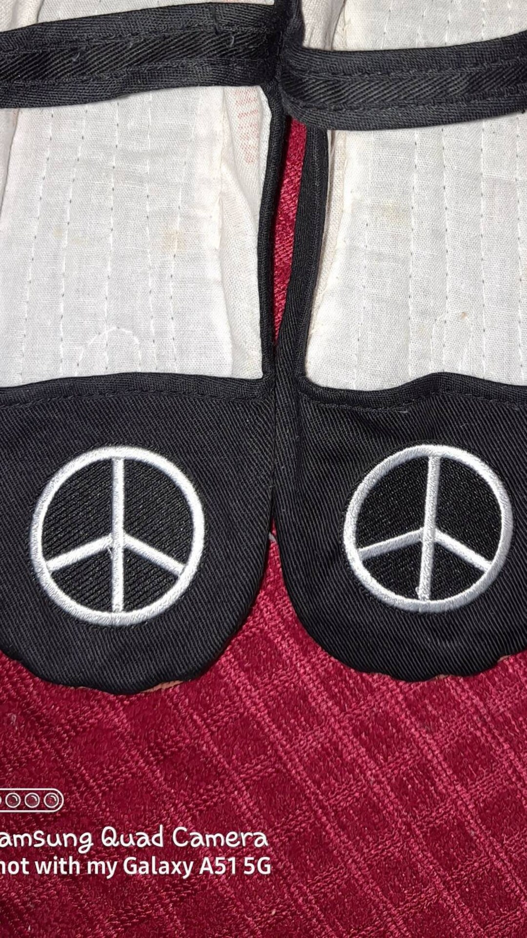 NEW Black Canvas Mary Janes Peace Sign - Etsy