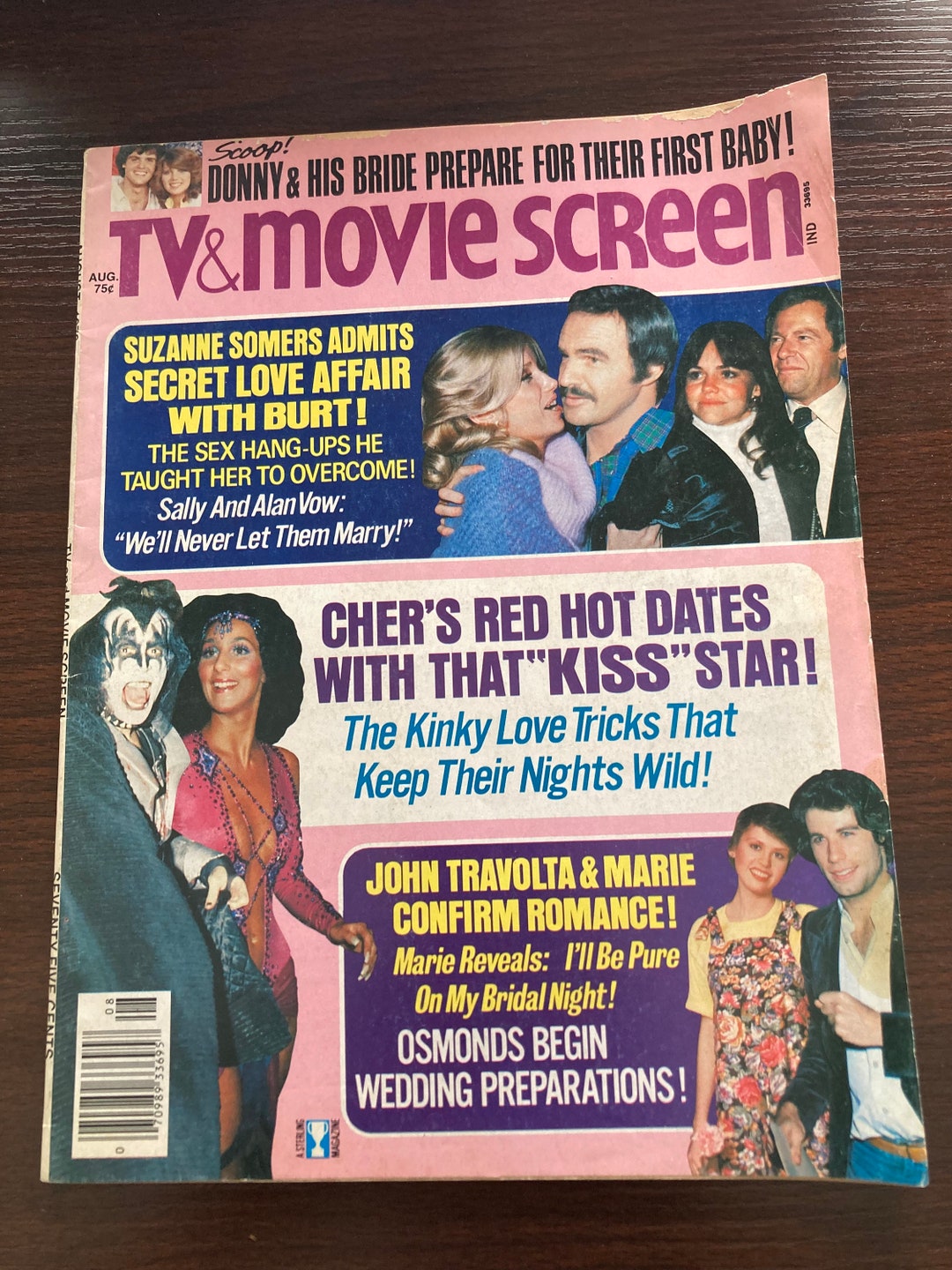 Kiss Cher 1978 CHIPS TV Movie & Screen Magazine Nov 1978-RARE - Etsy