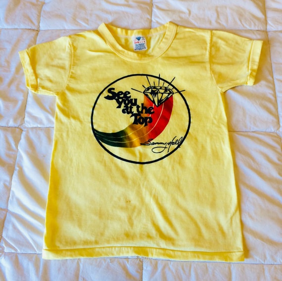 Vintage - Sammy Hall - See You At The Top 1985 - T Sh… - Gem