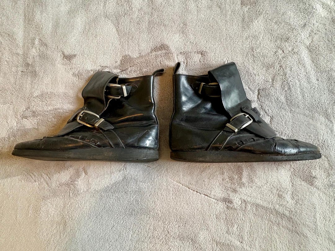 Vintage 1980s Creepers Punk Platform Shoes Skinhead Goth Size 8/repair ...