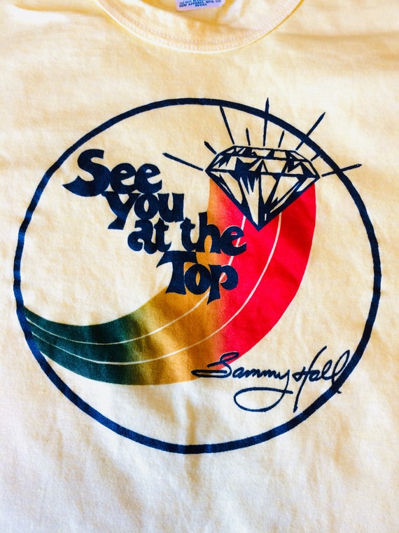 Vintage - Sammy Hall - See You At The Top 1985 - T Sh… - Gem