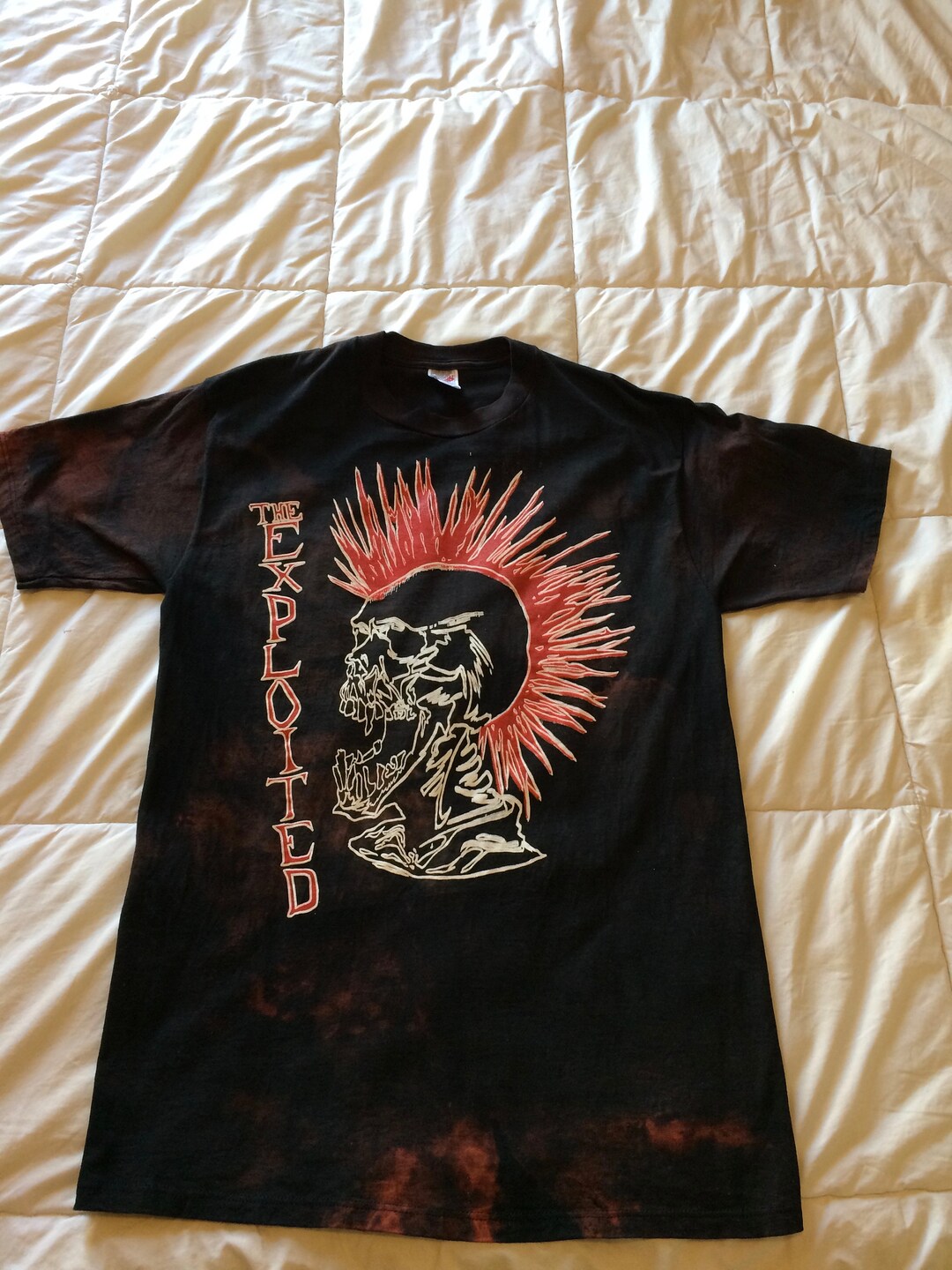 Vintage - Exploited 1990s - Punk Rock T Shirt - Jerzees - Size Large - Etsy