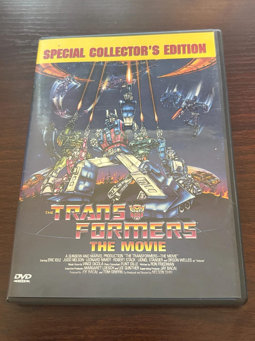 The Transformers 1987 the Movie Cartoon - DVD - Collector's Edition - Etsy