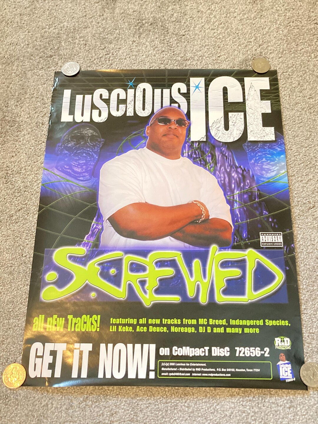 Vintage - 2000 Screwed Luscious Ice -lil Keke- H Town - Mc Breed ...