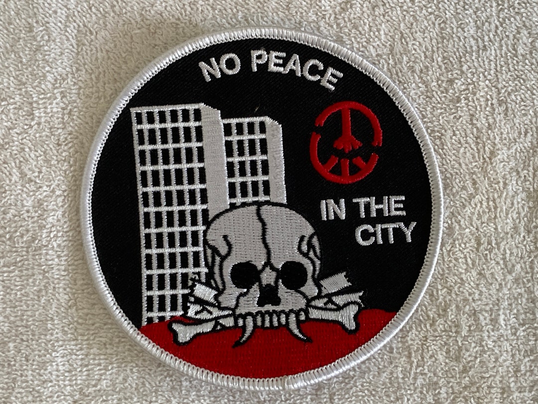 Punk Rock Patch - No Peace in the City - NYHC - - Etsy