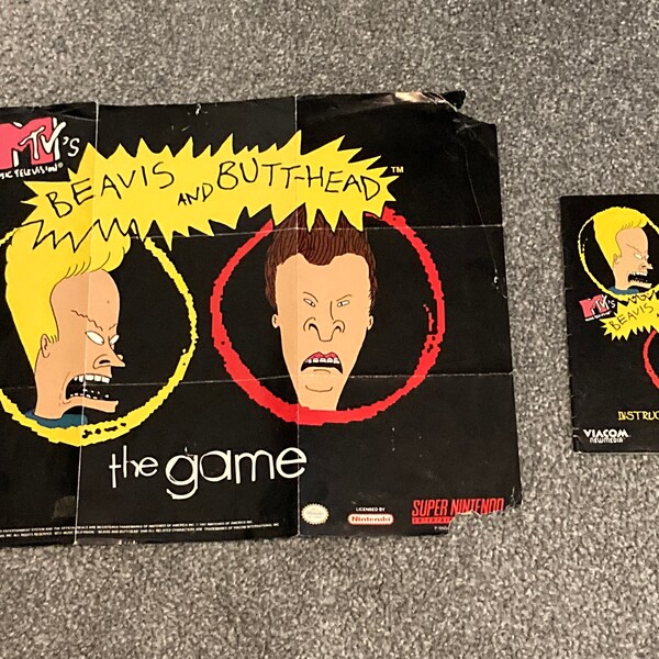 Beavis and Butthead Poster - Etsy