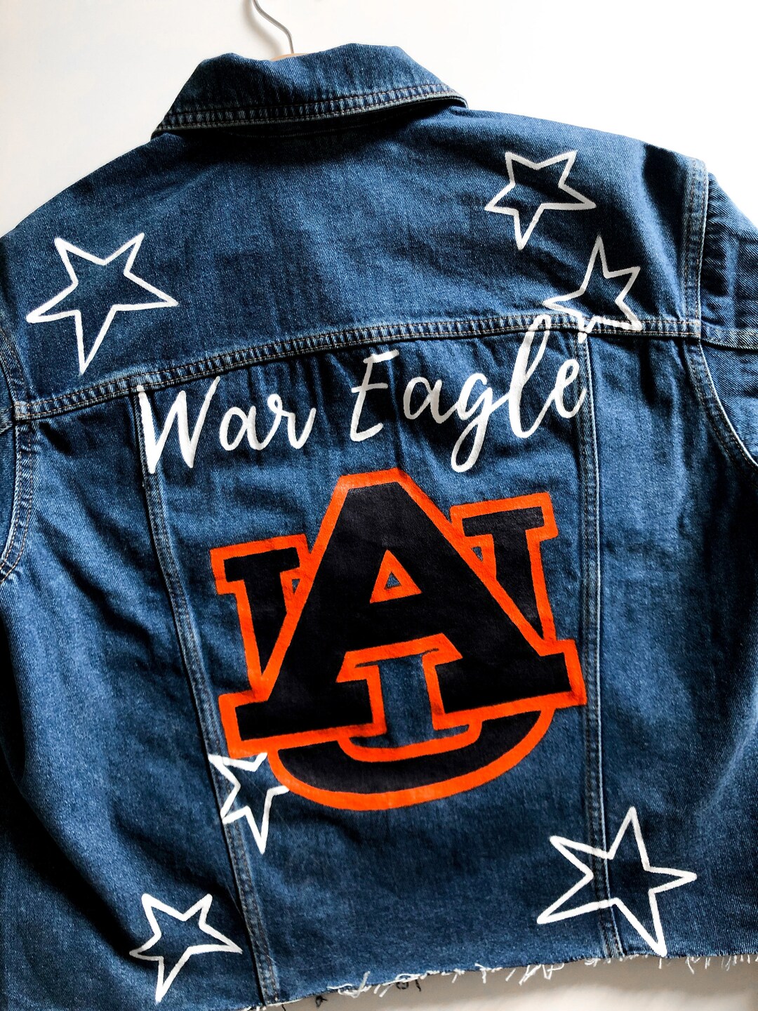 Custom University Denim Jacket, Custom College Denim Jacket, Custom ...