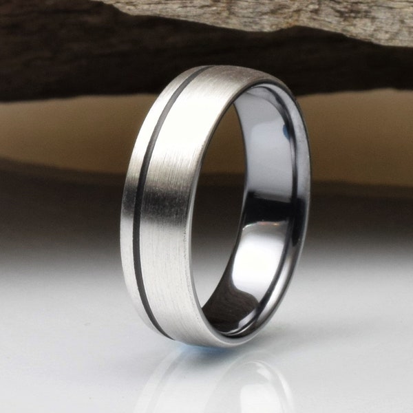 Titan Black Ring - Etsy