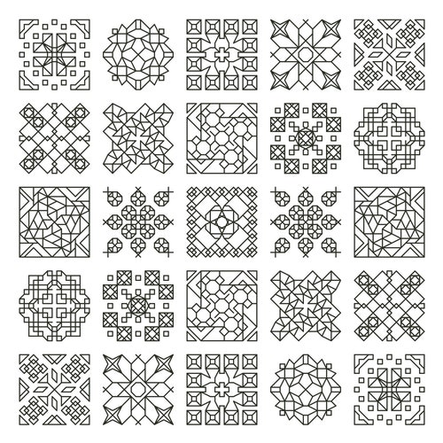 BLACKWORK TREASURY Counted Cross Stitch Pattern / Chart - Etsy