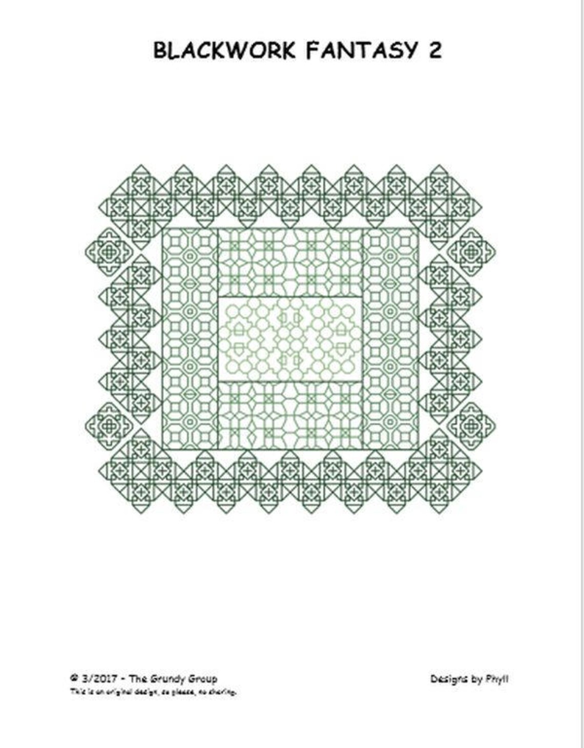 BLACKWORK FANTASY 2 Blackwork / Backstitch Counted Cross - Etsy UK