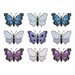BUTTERFLY COLLECTION Blackwork and Counted Cross Stitch Pattern ...