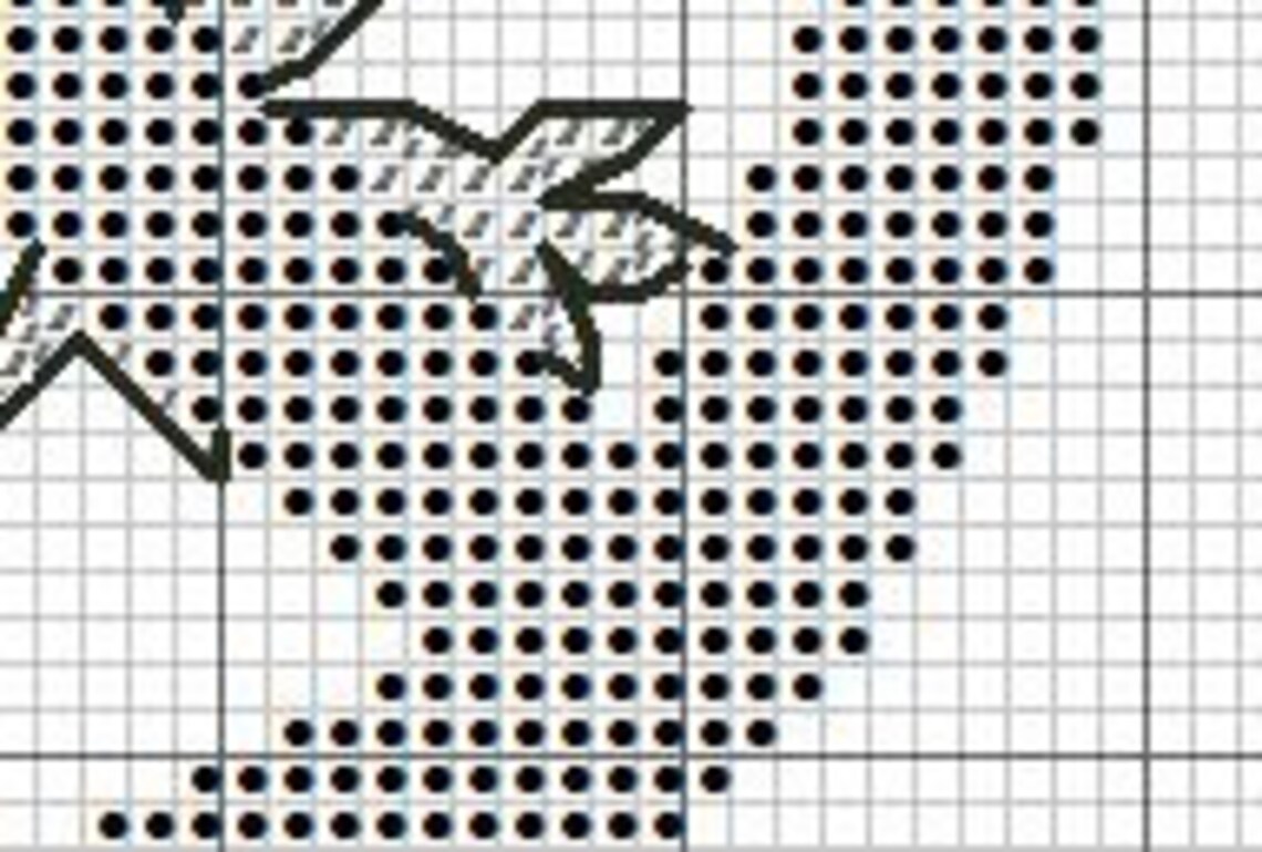 No Frogs Sign Counted Cross Stitch Pattern / Chart NO FROGS ALLOWED ...