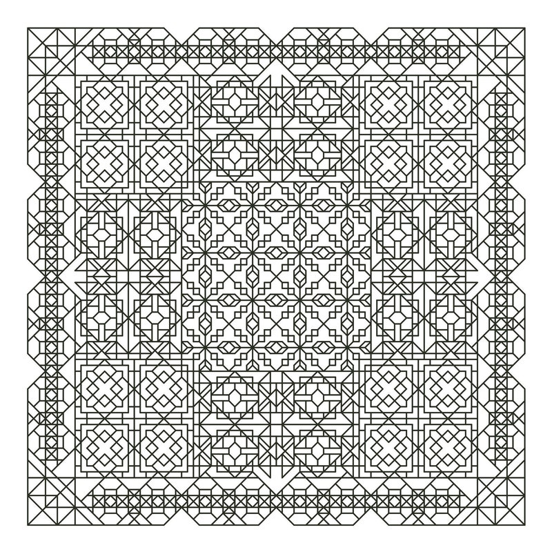 Geometric Embroidery - Etsy