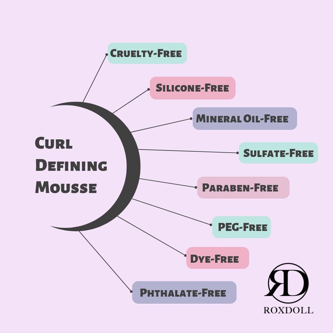 Curl Defining Mousse Curly Hair Styling Product Best Product for Curls ...