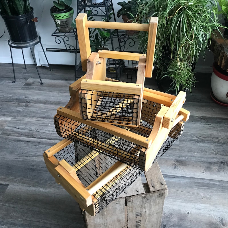 Wooden Chicken Planter - Etsy