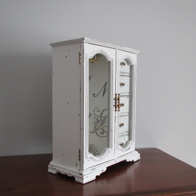 White Jewelry Box - Etsy