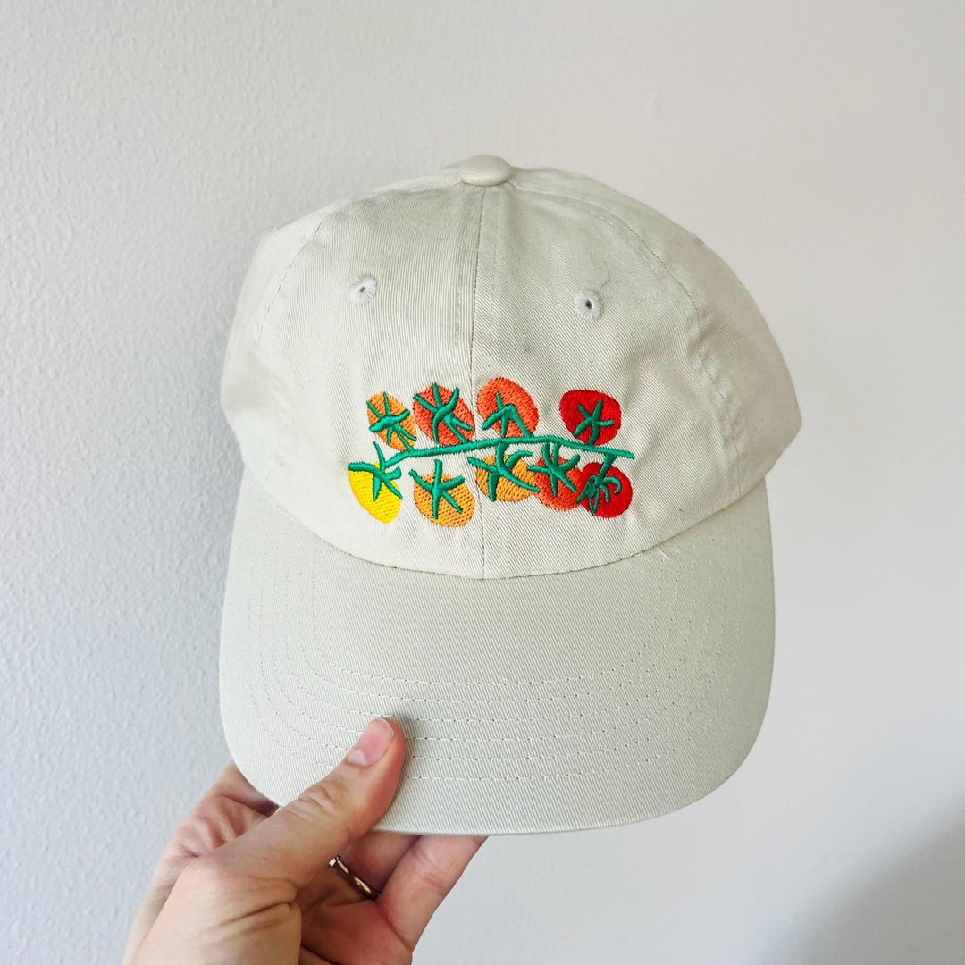 Tomato Hat by Aly Miller Illustrations | Khaki | Food Illustration ...