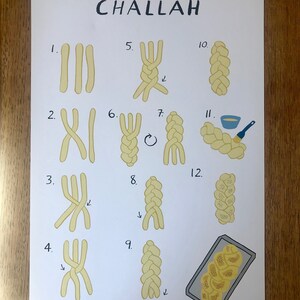 Challah Print - Etsy