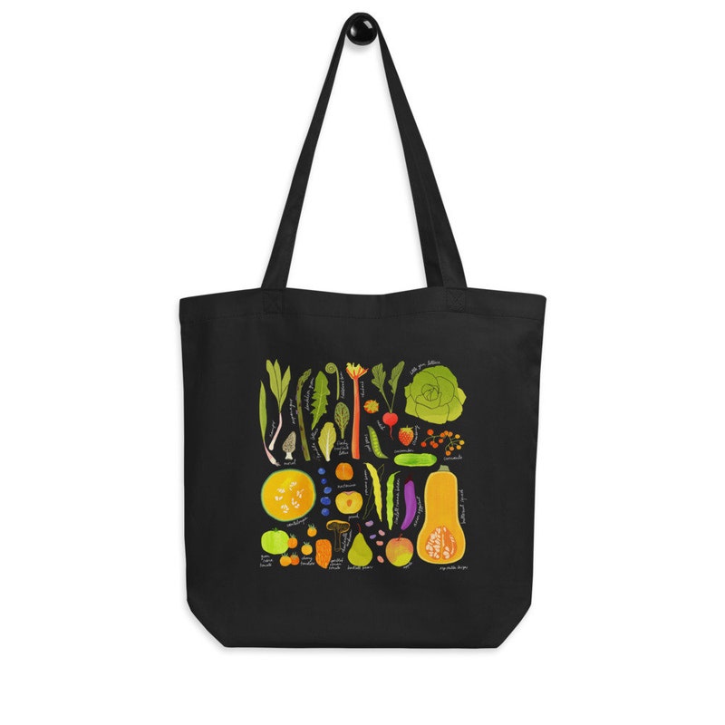Vegetable Tote Bag - Etsy