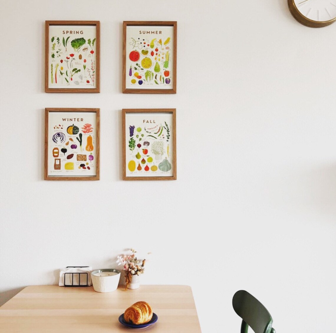 Digital Collection of 4 Seasonal Prints - Etsy