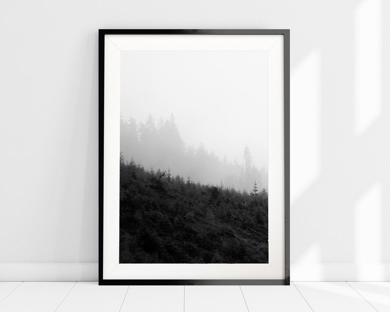 Set of 2 Grey Prints, Nordic Art Prints Set, Scandinavian Minimalist ...