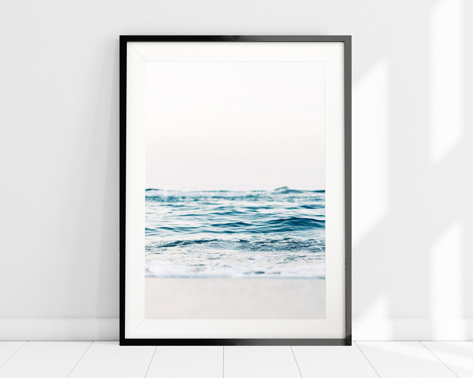 Set of 2 Minimalist Beach Art Prints Ocean Art Print Set - Etsy